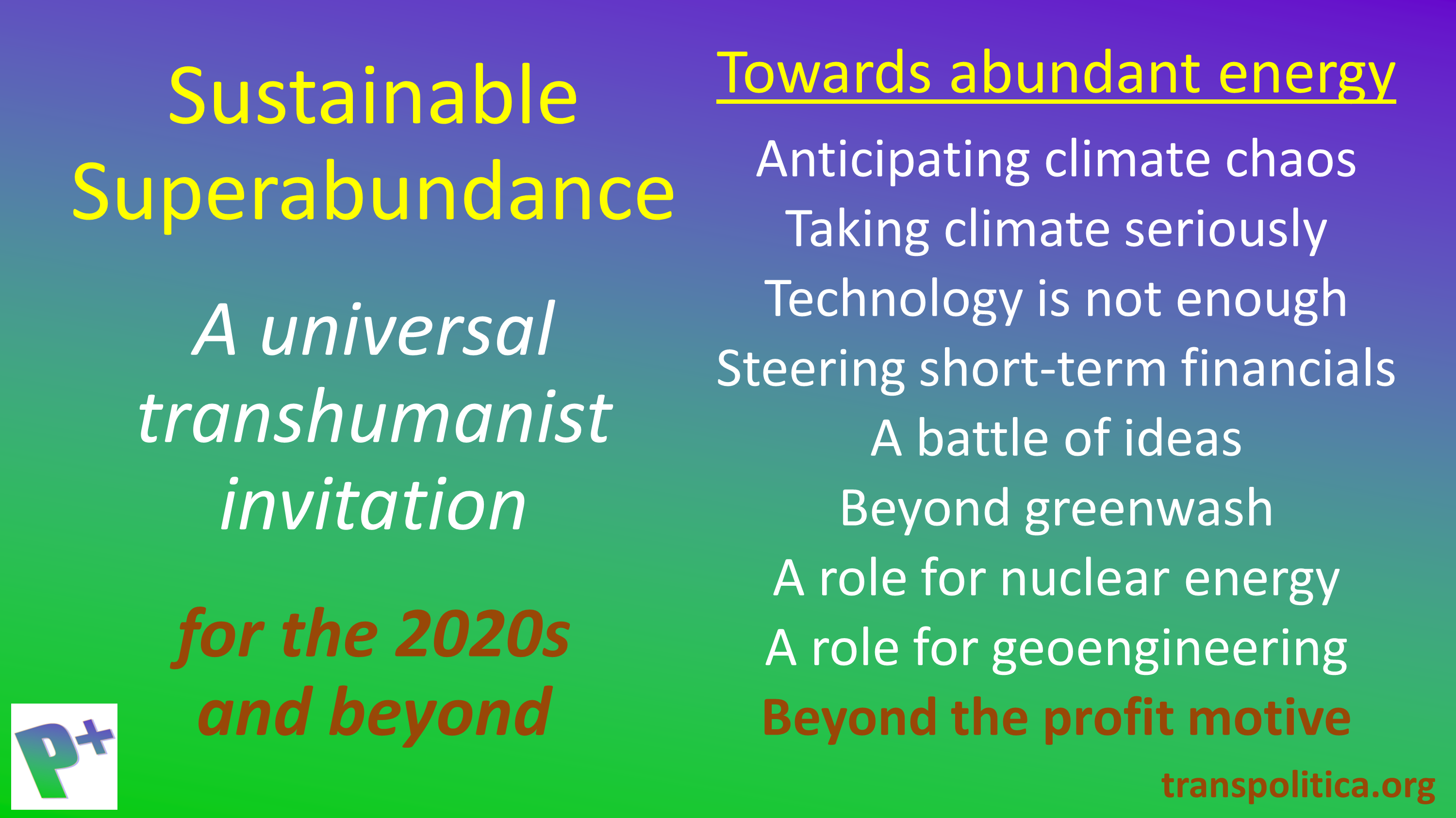5. Towards abundant energy | Transpolitica